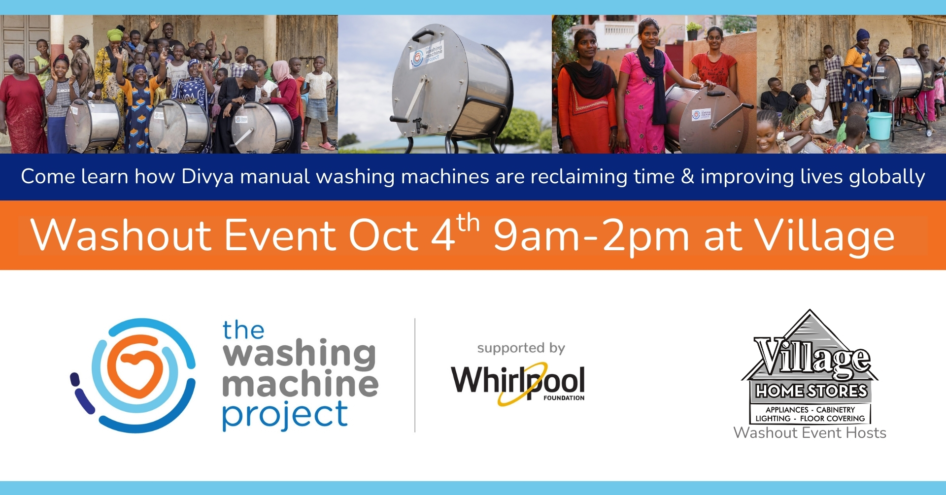 The Washing Machine Project Live at Village Home Stores - Demos ...